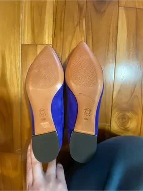 Tory Burch | Shoes | Brand New Tory Burch Electric Blue Suede ...
